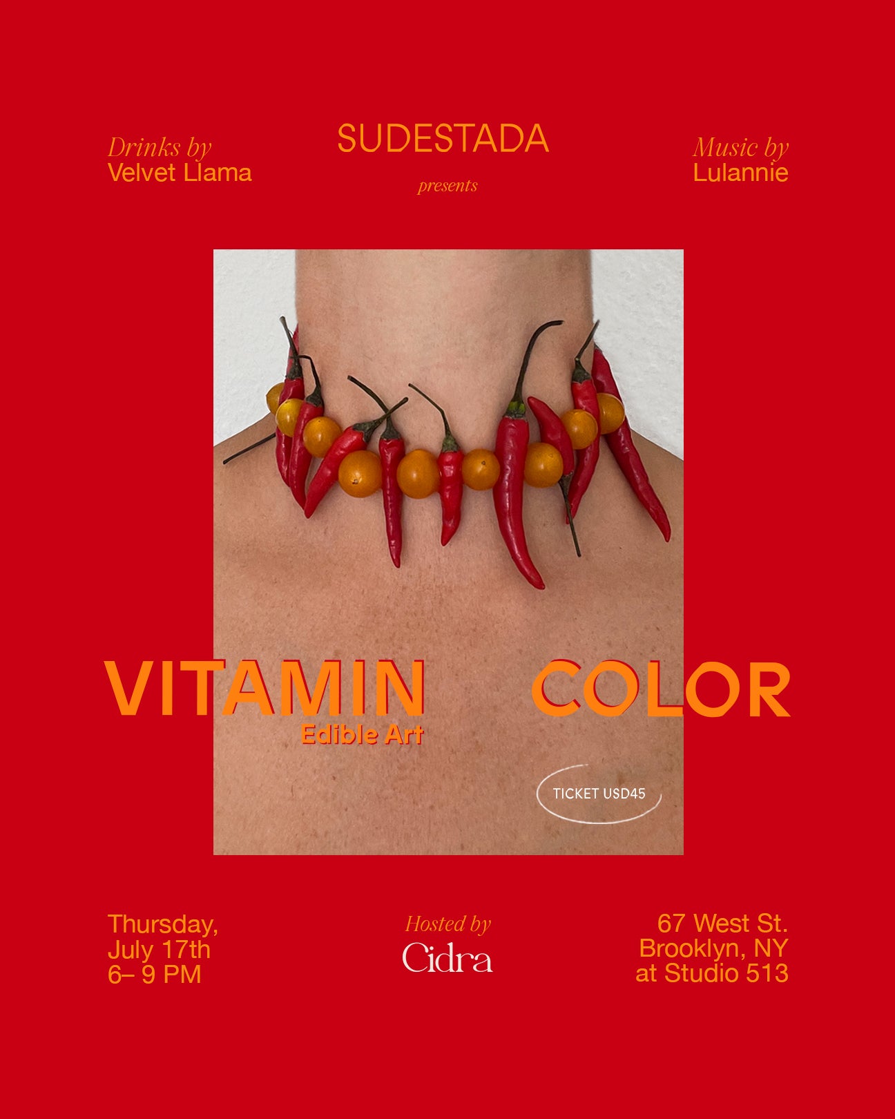 VITAMIN COLOR | Edible Art Aperó – SUDESTADA